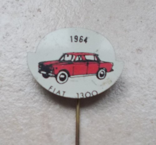 FIAT 1300 Pin Lapel Tie Tac Hatpin Pins 1964 antique vintage metal ...