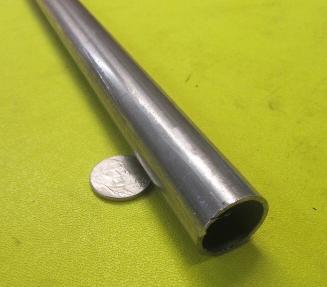 DOM Steel Round Tube, 1.00" OD x .810" ID x .095" Wall x 2 Foot Length ...