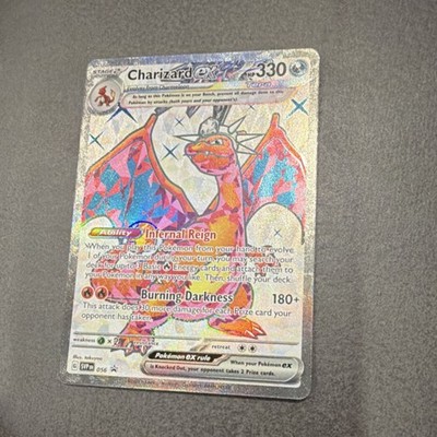 Pokémon Charizard ex Full Art Promo Holo Scarlet & Violet 056 330HP 180 ...