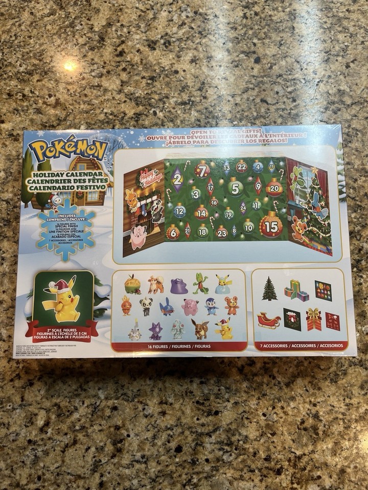 Pokémon Holiday Limited Edition Advent Calendar New In Box Sealed | eBay
