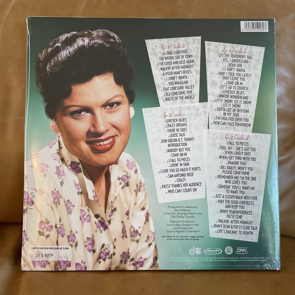 PATSY CLINE Imagine That: The Lost Recordings (1954-1963) limited 2LP ...