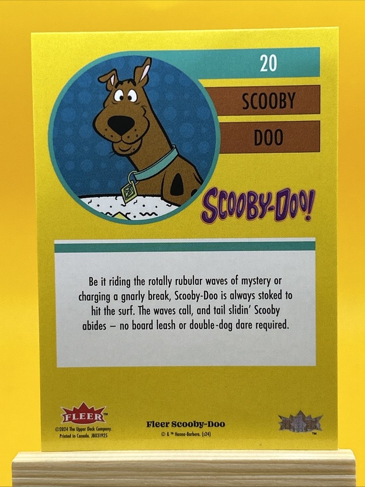 2025 Fleer Scooby-Doo - Scooby-Doo Surfing #20 | eBay