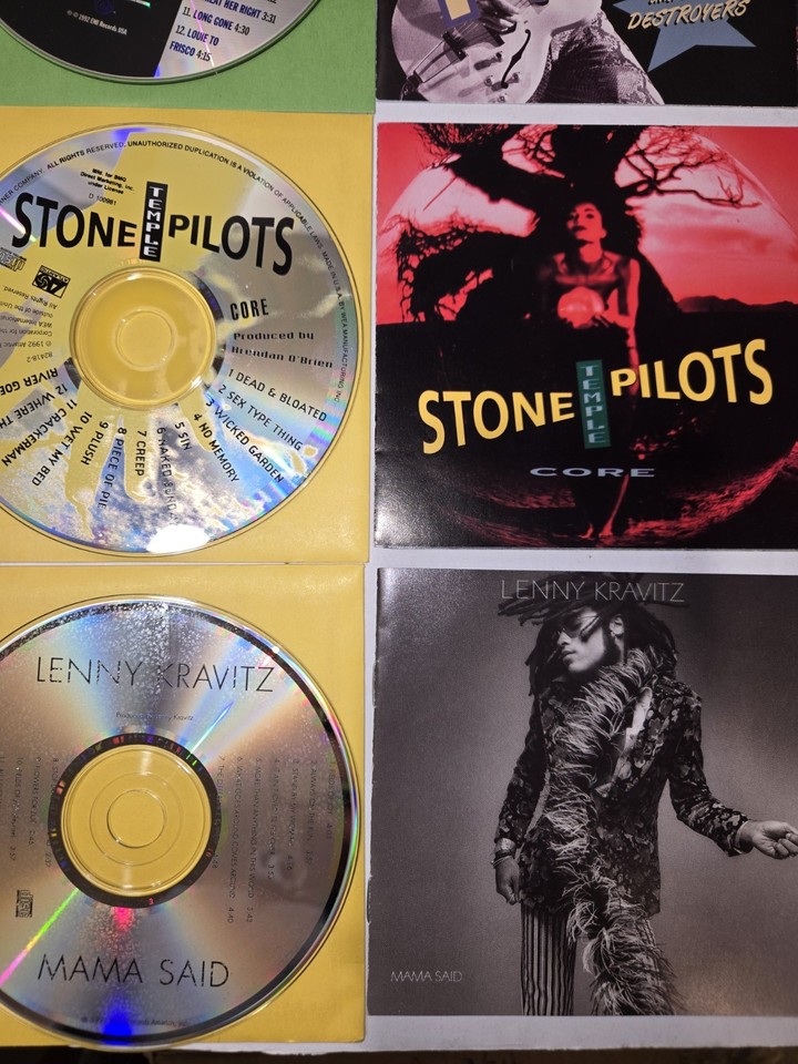 CLASSIC ROCK 9 CD LOT - Police, Radiohead, Band, etc.- PLEASE READ ...