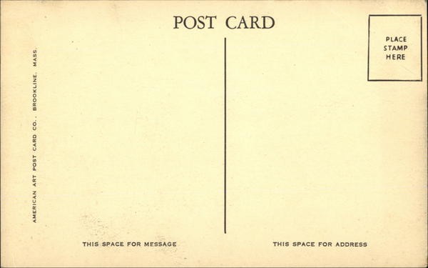 Boston,MA Copley Square Showing Public Library Suffolk County Linen ...