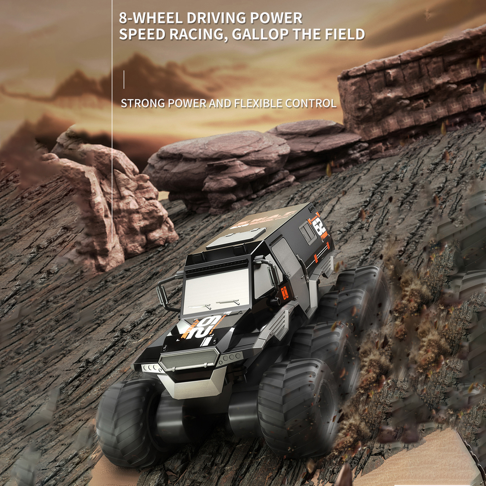 Car, Waterproof 8 Wheel Drive 2.4G Armored M0H5 | eBay