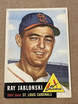 1953 Topps #189 Ray Jablonski | eBay