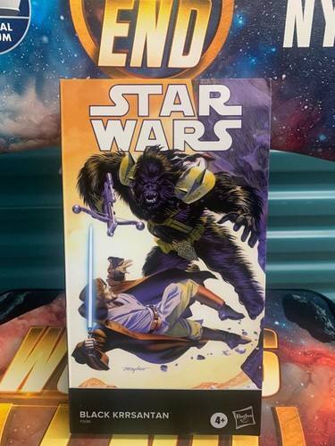 HASBRO STAR WARS BLACK KRRSANTAN SERIES 6" ACTION FIGURE COMIC STYLE ...
