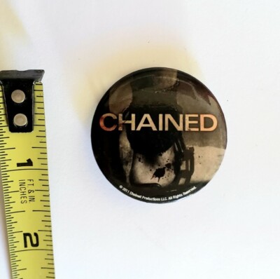 2011 CHAINED MOVIE PROMO BUTTON VINCENT D'ONOFRIO SERIAL KILLER HORROR ...