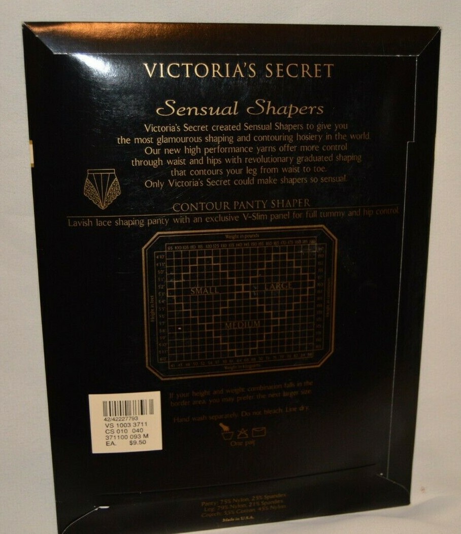 Victoria Secret Sensual Shapers Contour Panty Pantyhose Sexy BxVS6 | eBay