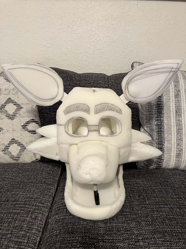 PRE ORDER Foam Base Foxy Head Fnaf Costume Cosplay Five Nights At ...