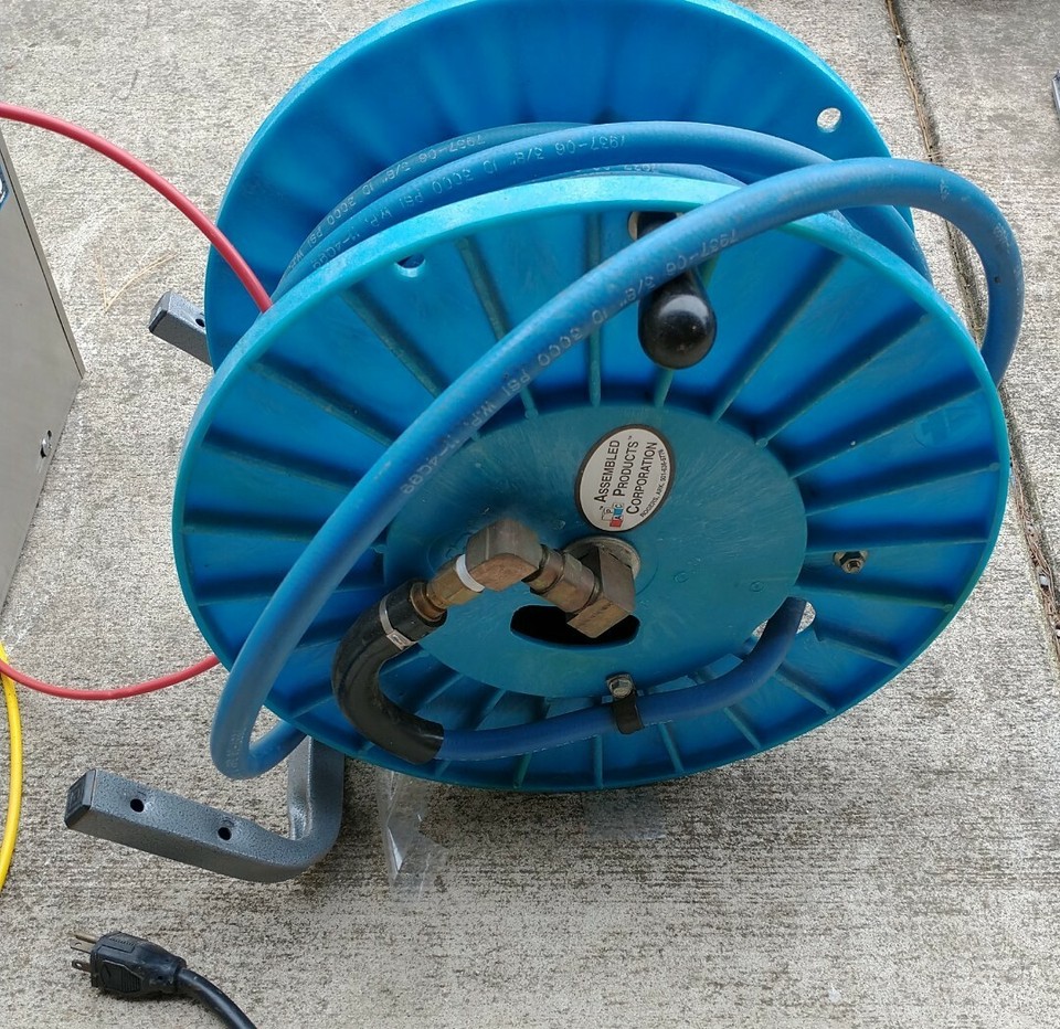 Spray Master Technologies SMT-600W W/ Hose, Reel and Wall Mount Bracket ...