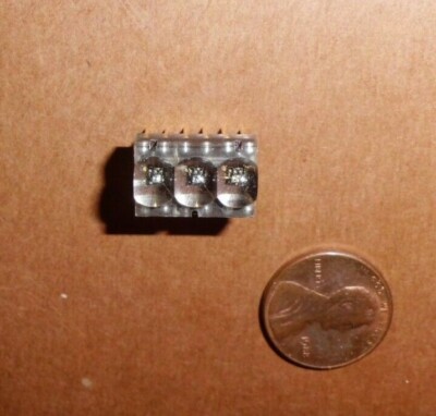 3 Digit Miniature 12 Pin LED Display #7112 With Magnifying Dome | eBay