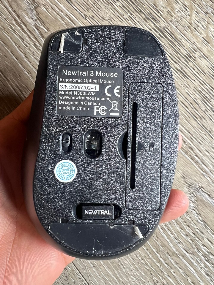 Microtouch NEWTRAL 3 Wireless Mouse BLACK | eBay