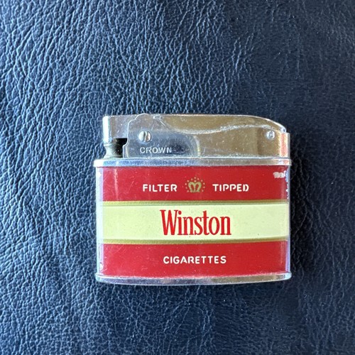 Vintage 1950s Winston Cigarette Lighter. Crown design co Made In Japan ...
