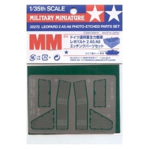 Tamiya 35272 1/35 Model Tank 35242/35271 Leopard 2 A5/A6 Photo Etched ...