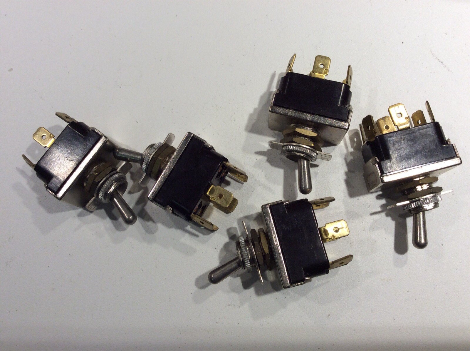 Five (5)Toggle Switches | eBay