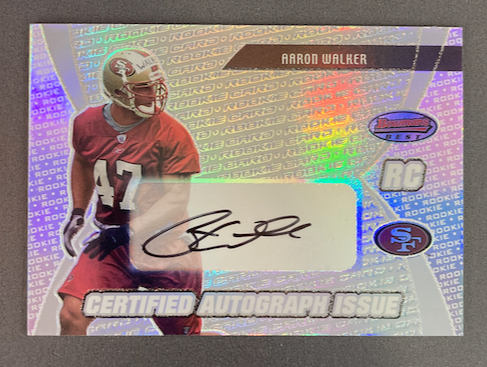 AARON WALKER 2003 BOWMAN BEST ROOKIE AUTO - 155 | eBay