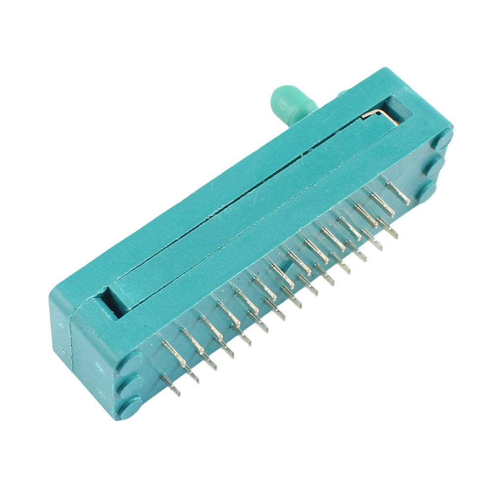 1Pcs Universal Narrow 2.54mm Pitch 28 Pin DIP ZIF Test Chip IC Socket ...