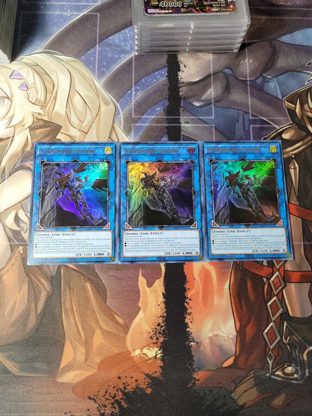 3x Avendread Savior 1st Edition Ultra Rare BLCR-EN091 Yu-Gi-Oh! | eBay