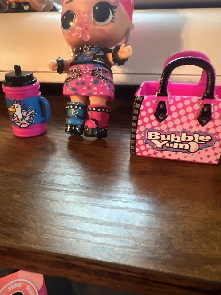 LOL Surprise MINI SWEETS DELUXE series 3 MISS BUBBLES bubble yum gum ...