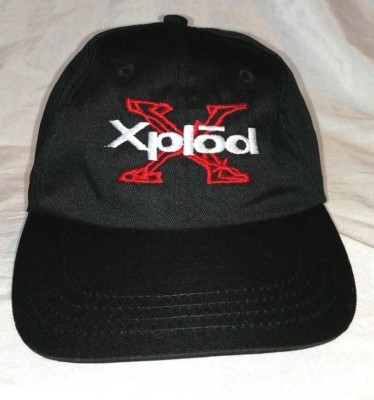 XPLOD HAT Sony Stereo Subwoofer BASEBALL CAP Black Red White Adjustable ...