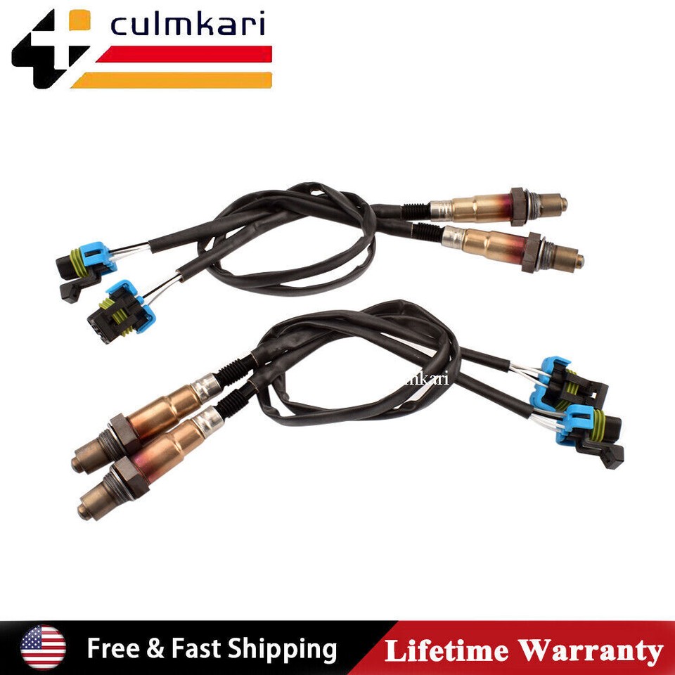4x O2 Oxygen 02 Sensors For 2009-2017 Buick Chevy Cadillac GMC Equinox ...