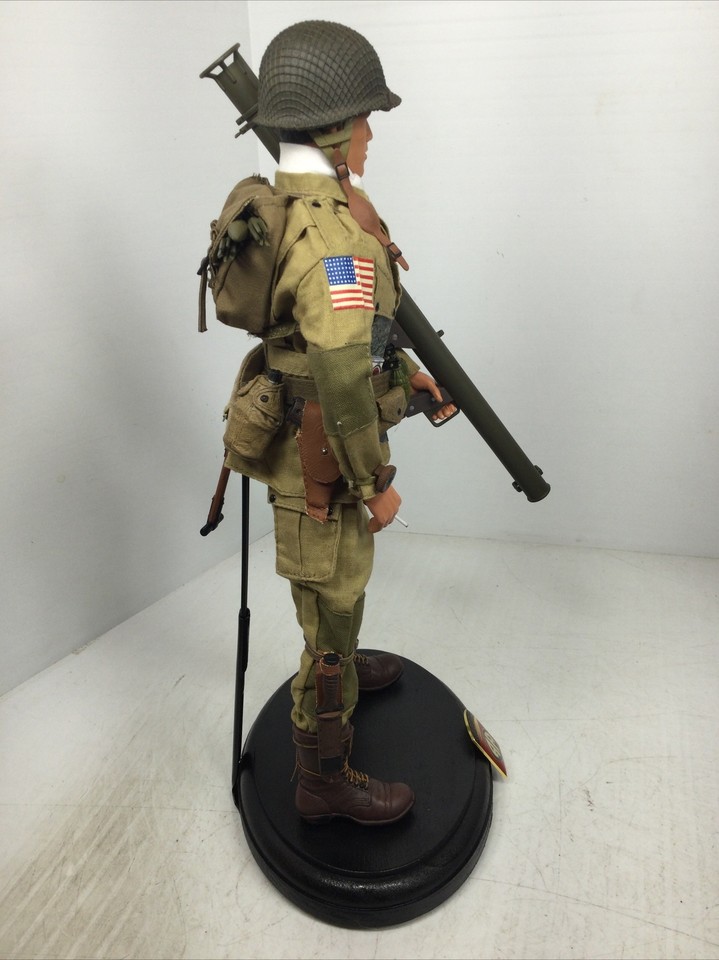 1/6 CUSTOMIZED HASBRO GI JOE WW2 US 82ND AIRBORNE PARATROOPER NORMANDY ...