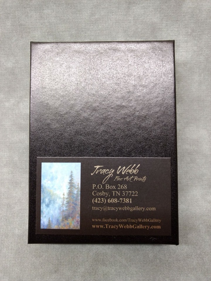 Handmade Smoky Mountain Cantilever Barn Christmas Ornament Artist Tracy ...