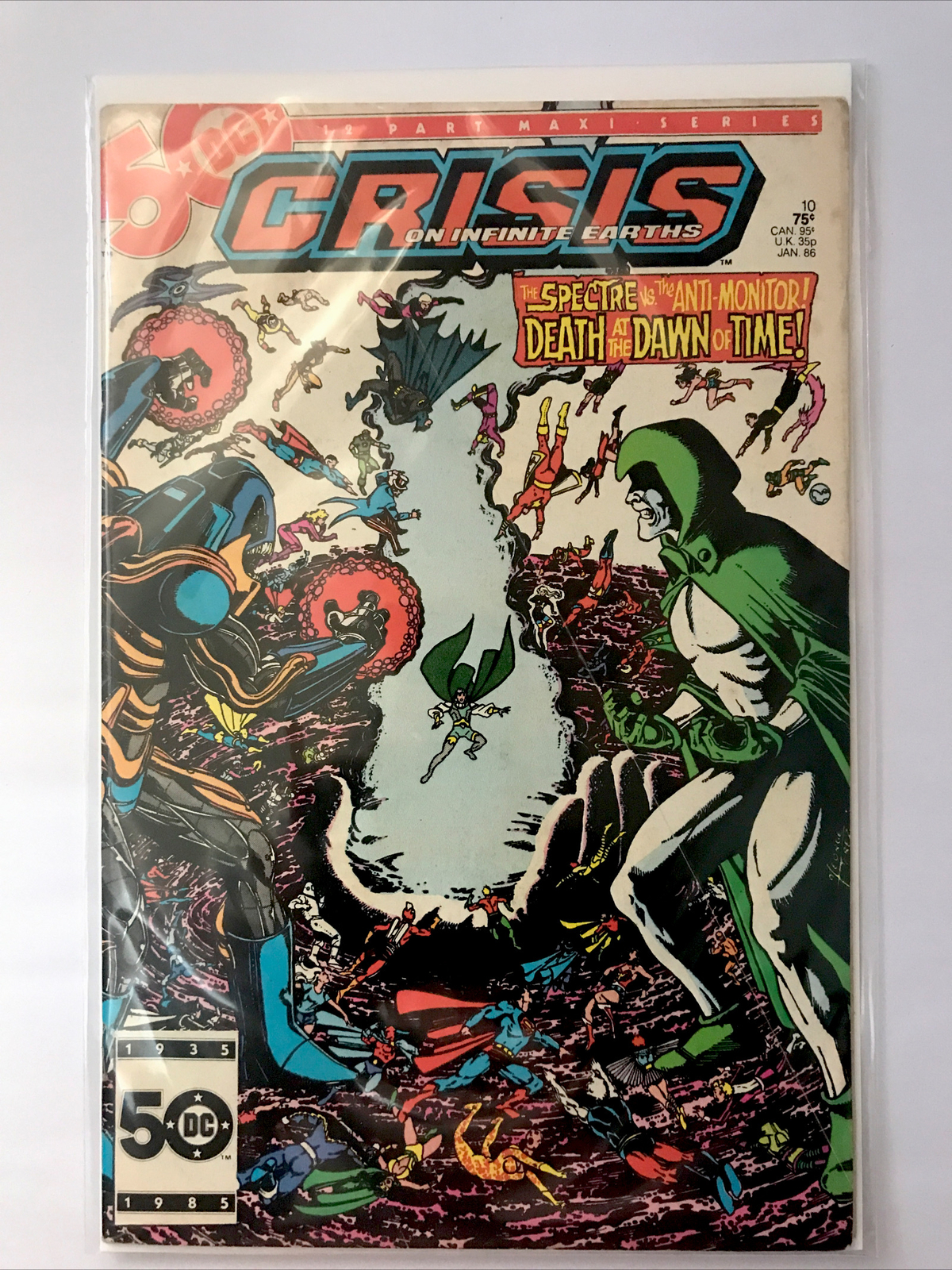 CRISIS ON INFINITE EARTH #10 DEATH OF STARMAN PRINCE GAVYN DC 1986 VF ...