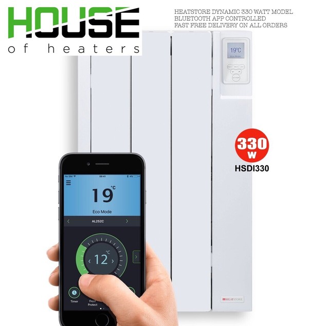 Heatstore Intelirad HSDI330 Oil-filled Electric Radiator 330w With ...