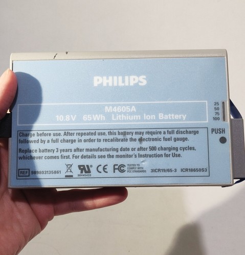 Genuine Philips M4605A Lithium Ion Equipment Battery 10.8V 65Wh K | eBay