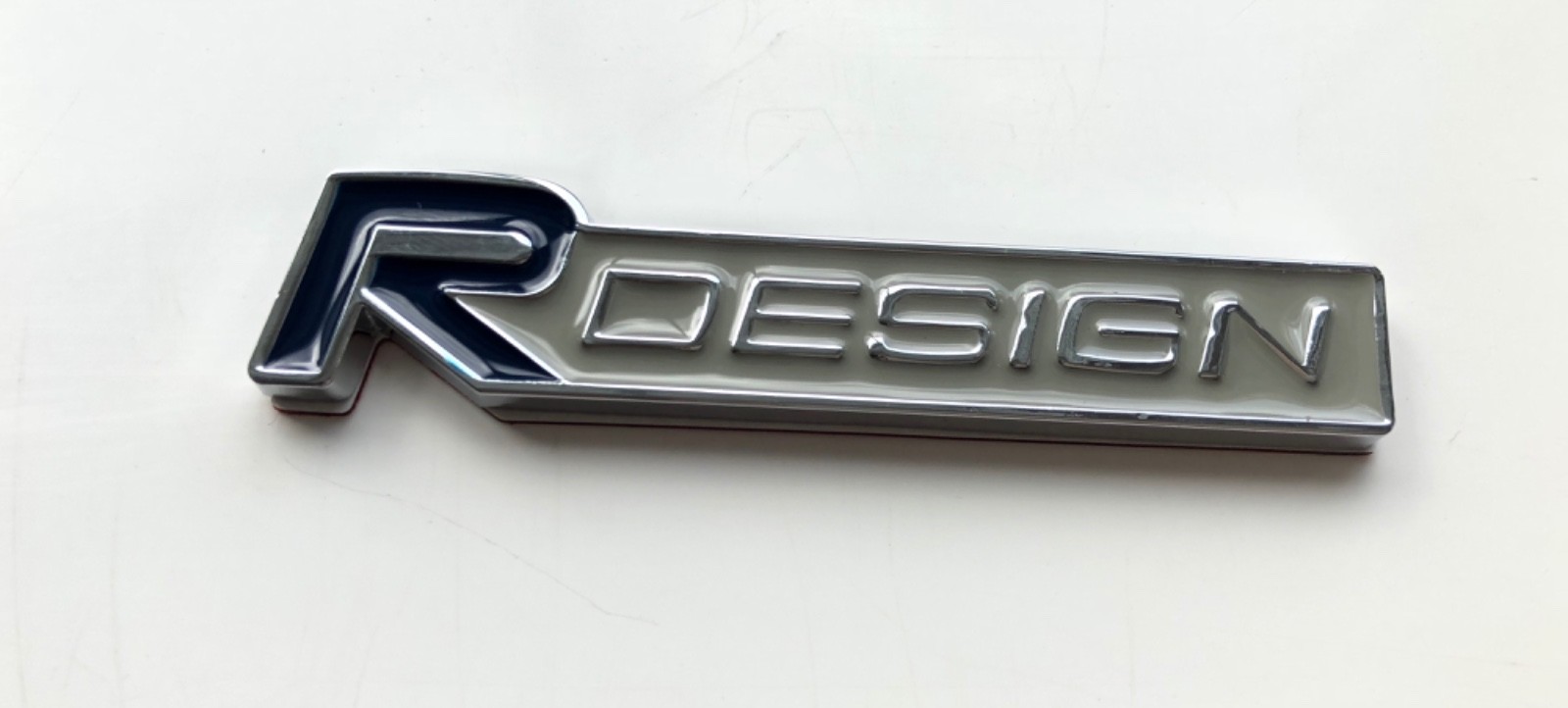 1X VOLVO BLUE R DESIGN Car Rear Boot Badge C30 S40 V50 XC60 XC90 S60 ...