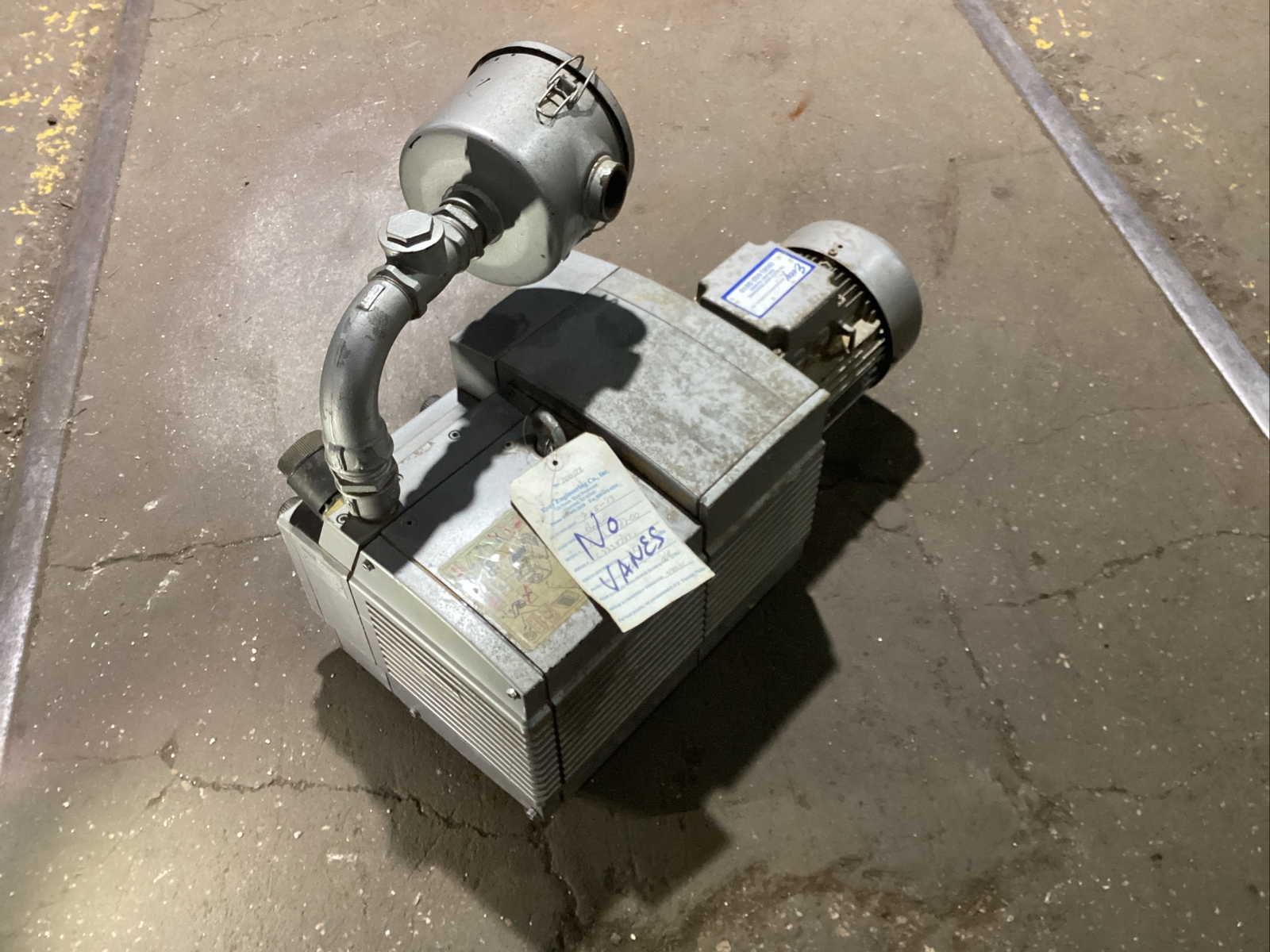 BECKER PICCHIO 2200 ROTARY VANE VACUUM PUMP 1420/1700 MIN / 1.80/ 2.50 KW | eBay