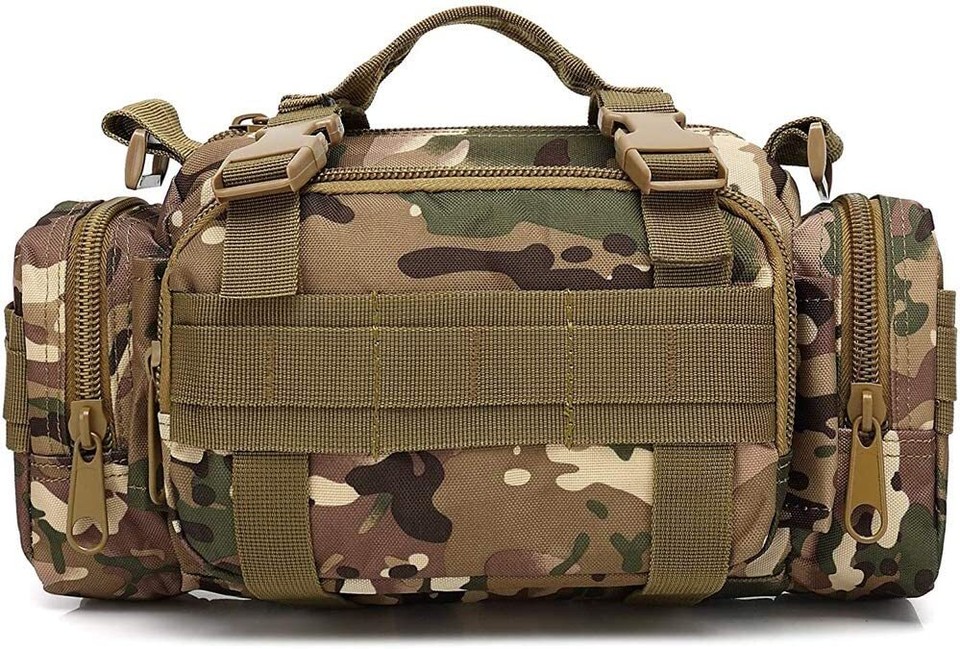 Military Tactical Fishing Camping Pouch Outdoor Waist Bag Climbing ...