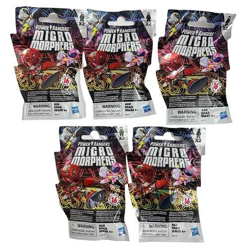 Power Rangers Micro Morphers Series 1 Blind Bags Contains 2 Figures Lot ...