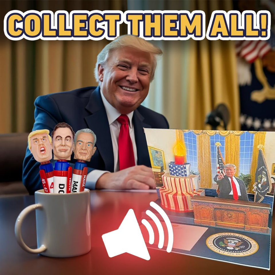 Donald Trump Talking Pen – Top Stocking Stuffer for Men, Funny Trump ...