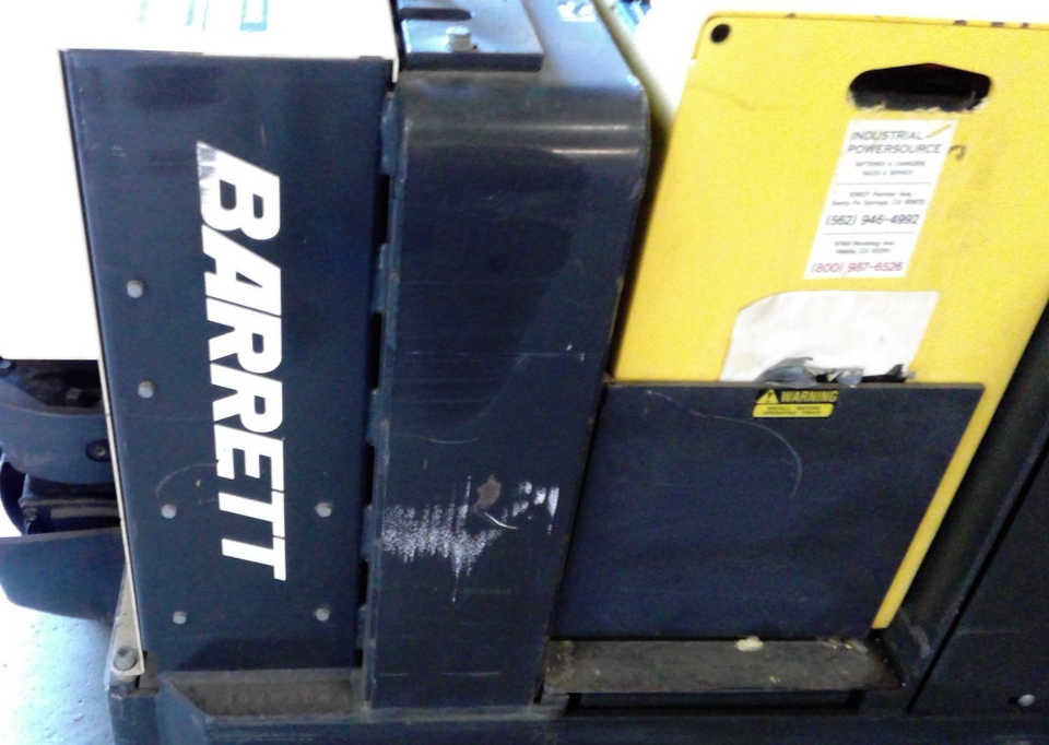 Forklift Barrett WC-30-TH Electric Straddle Pallet Lift Walk Behind ...