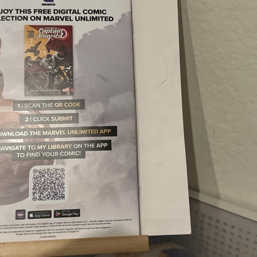 Captain America Sam Wilson #6 NM/NM- Red Hulk Cap Pack Whatnot Trade ...