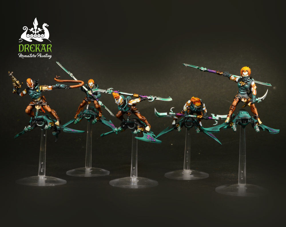 Hellions Drukhari dark eldar warhammer 40K ** COMMISSION ** painting | eBay
