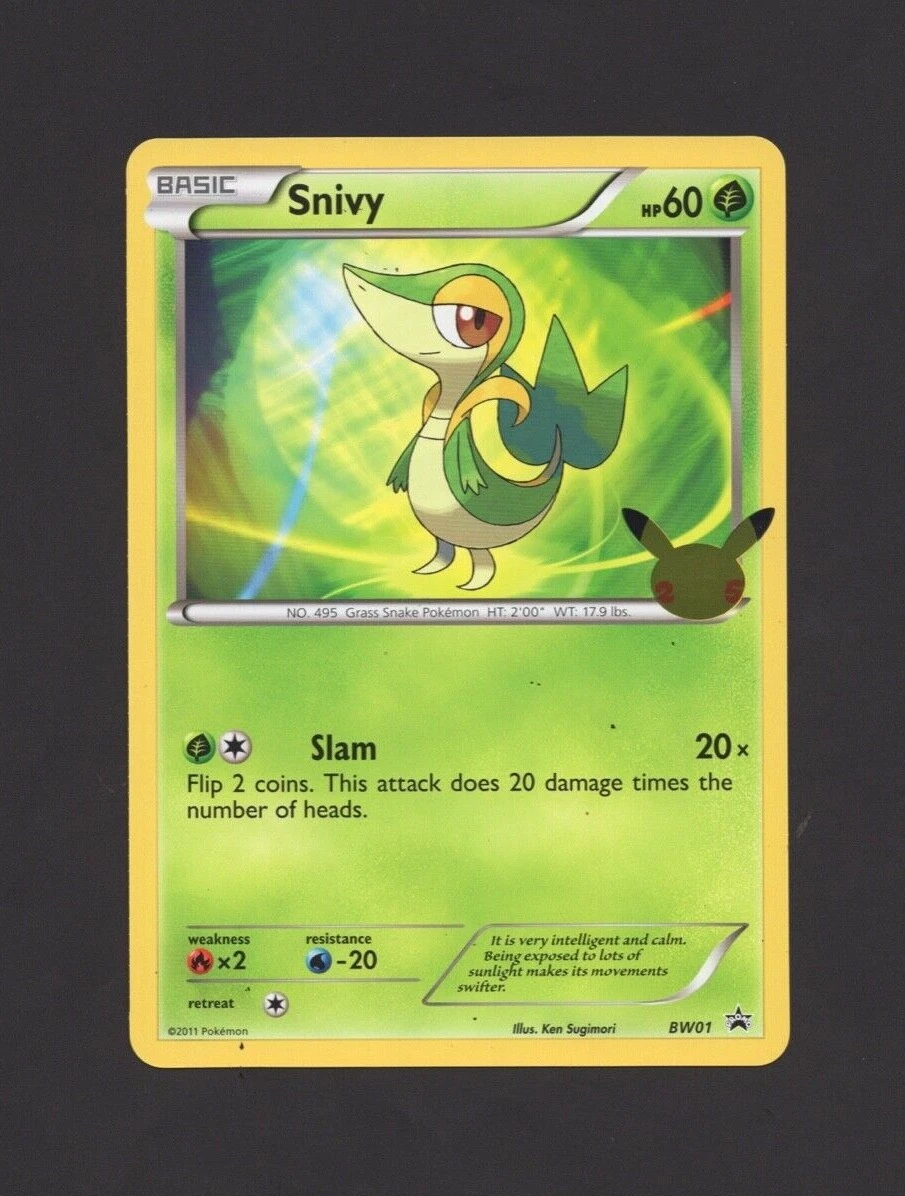 Snivy Ex Card