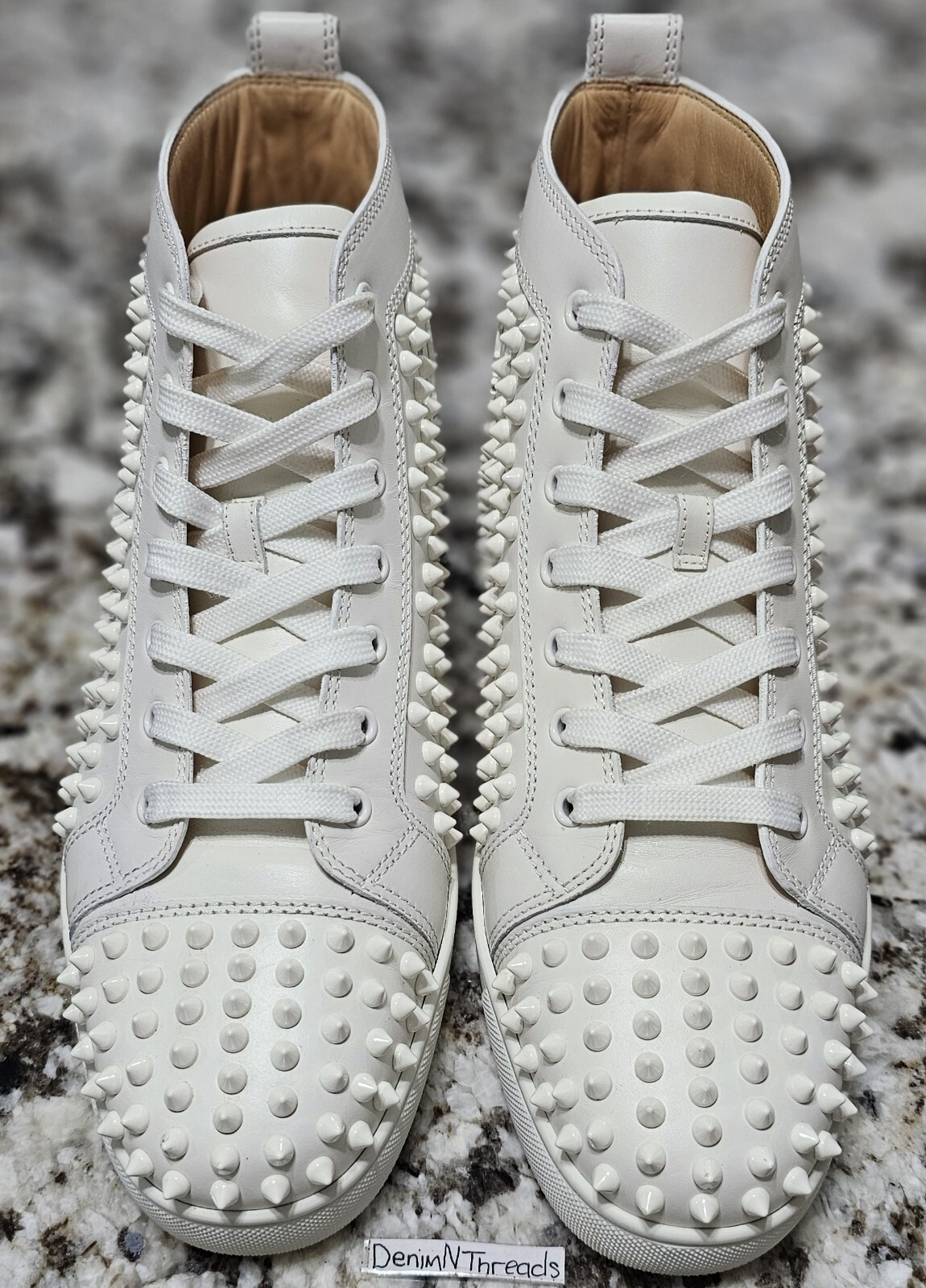 Christian Louboutin Louis Flat Spikes 🔥 RARE Designe… - Gem