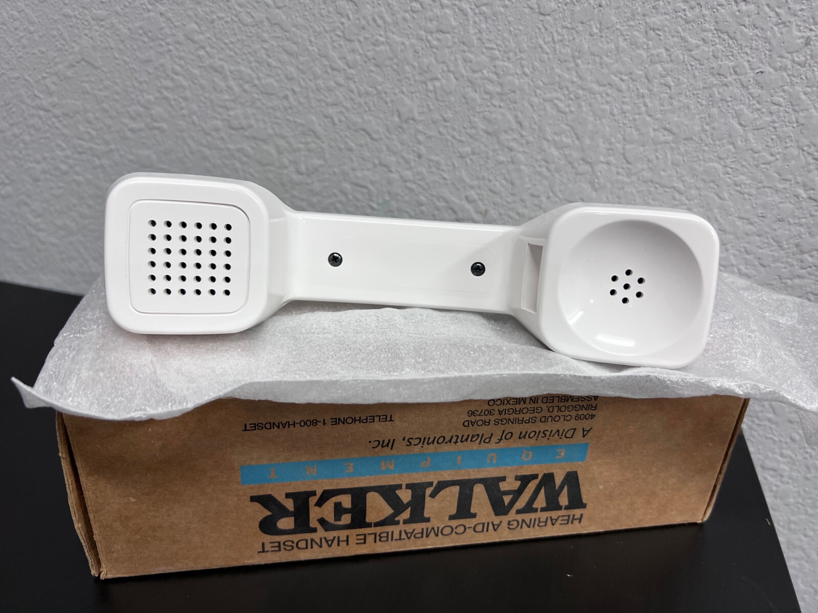 NEW Walker W3-K-M-EM-80-RP K-Style Handset (White/Pearl) | eBay