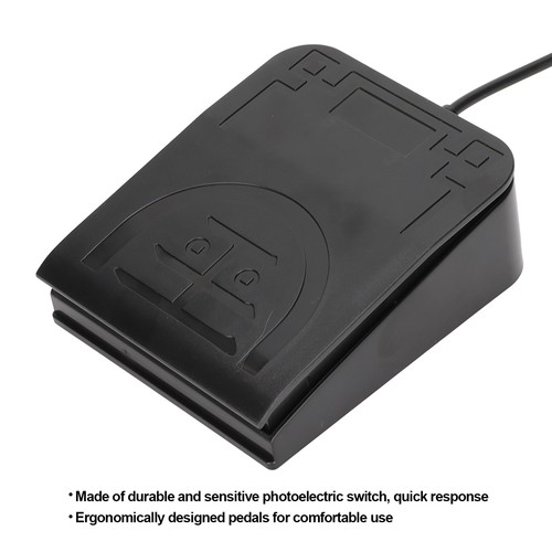 USB Foot Switch Pedal MIDI Controller Ergonomic Design Single Foot ...