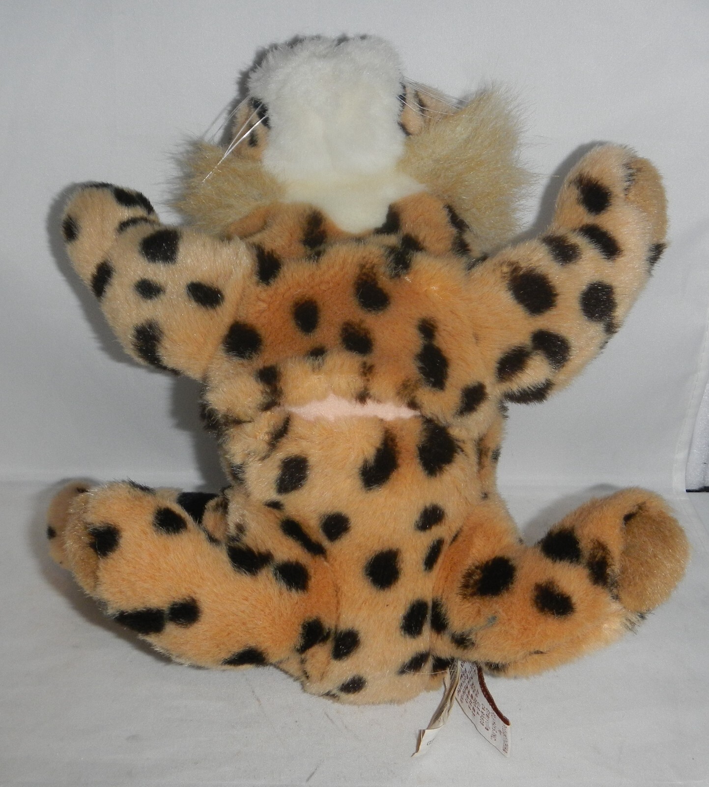 Folkmanis Baby Cheetah Leopard Baby Cub Hand Puppet 12" Plush Stuffed ...