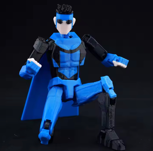 invincible action figure - Action Figure 3D Printed Anime Model Multi ...