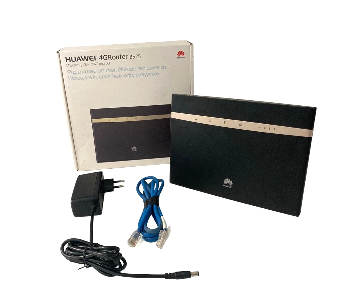 Huawei B525- 4G 300Mbps Mobile WiFi Router, Unlocked To All, 57% OFF