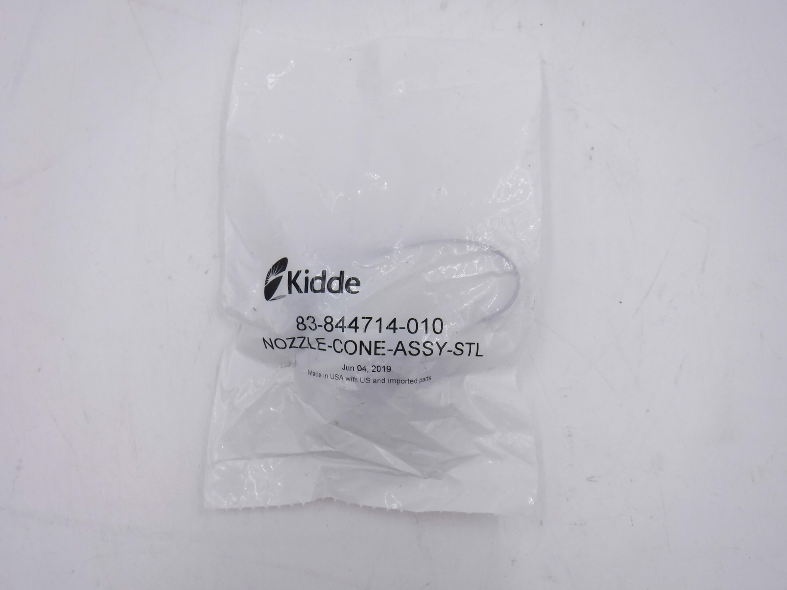KIDDE SAFETY CONE NOZZLE ASSEMBLY #83-844714-010 | eBay