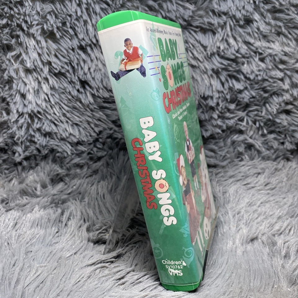Baby Songs Christmas VHS Tape 1999 Video Tape Infant 6 Years Childrens ...