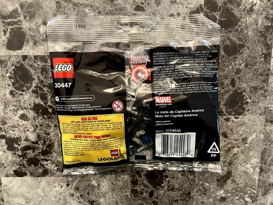 Lego 30447 Marvel Super Heroes - Captain America's Motorcycle (NISP ...