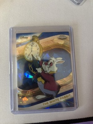 THE WHITE RABBIT 2025 TOPPS CHROME DISNEY SAPPHIRE REFRACTOR Q2754 | eBay